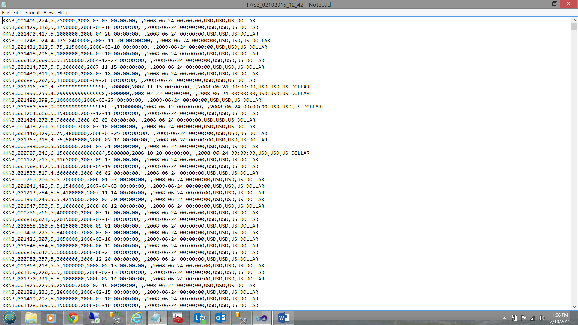 Creating dynamically generated CSV files containing SQL Server data