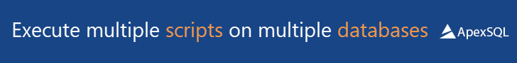 An introduction to sp_MSforeachtable; run commands iteratively through all tables in a database