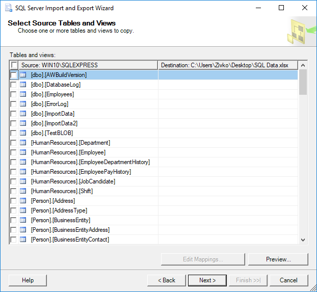 How to import/export data to SQL Server using the SQL Server Import and ... How to import/export data to SQL Server using the SQL Server Import and ...