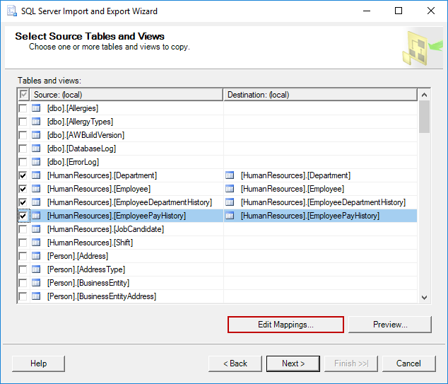 How To Copy Tables From One Database To Another In SQL Server