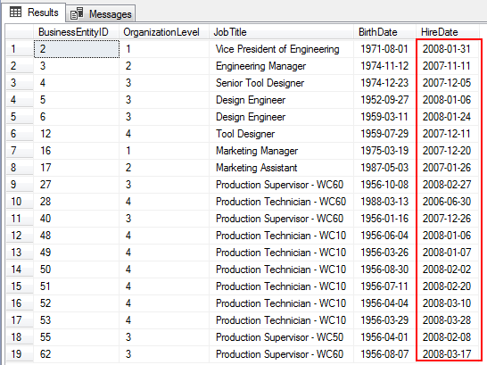 SQL Date Format Overview DateDiff SQL Function DateAdd SQL Function 