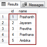 CRUD operations in SQL Server
