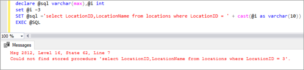 EXEC SQL Overview And Examples
