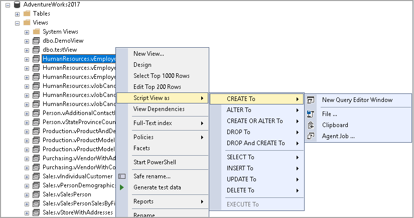 View Definition Permissions In SQL Server