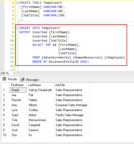 SQL Server TOP Clause Overview And Examples