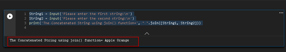 Python Scripts To Split And Concatenate Strings