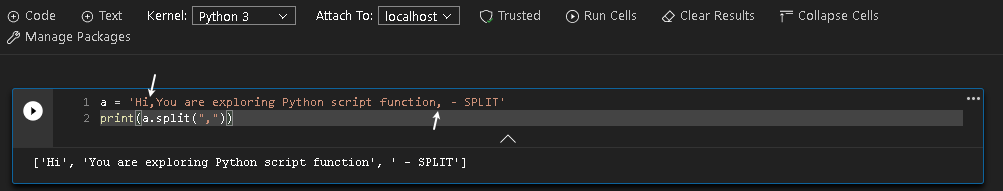 Python Scripts To Split And Concatenate Strings