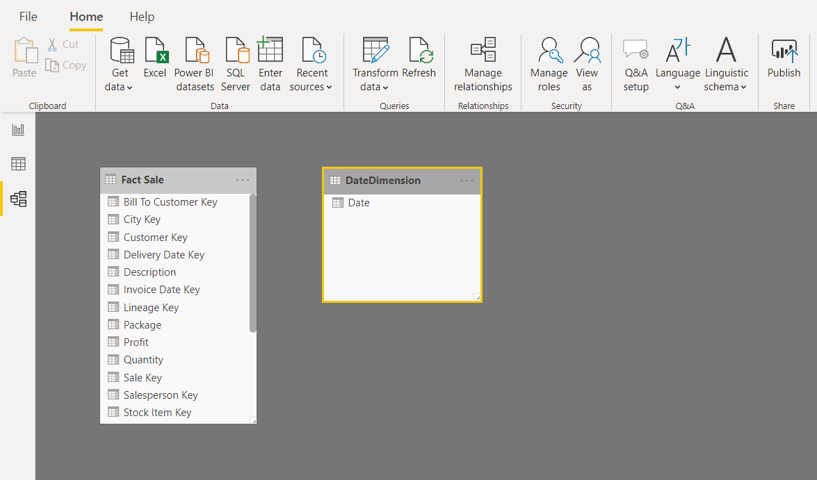  Using A Date Dimension Table In Power BI 