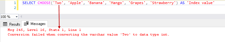 SQL Server Choose Function Introduction And Examples
