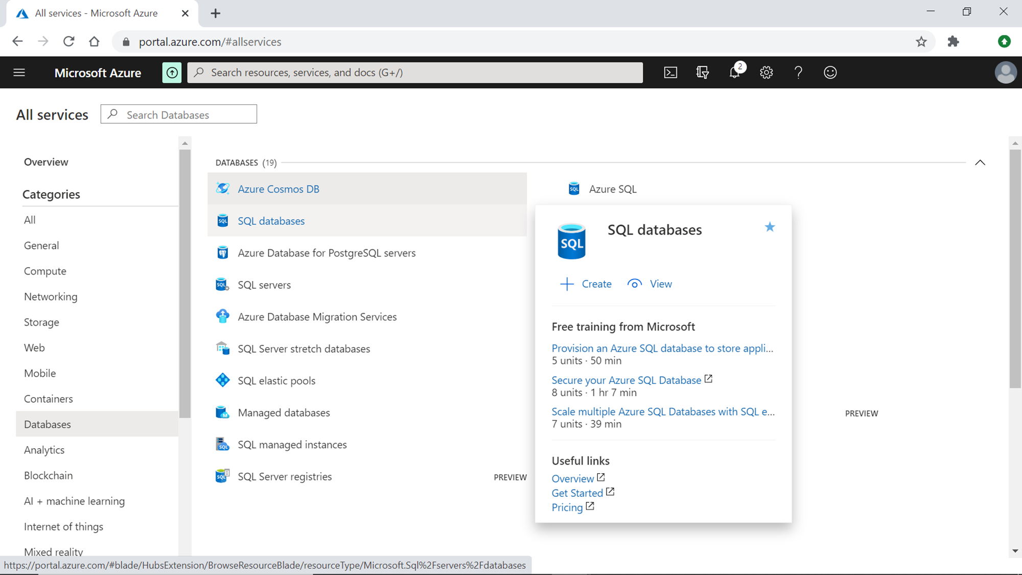 Create A Serverless Azure Sql Database Membuat Hyperscale Microsoft 