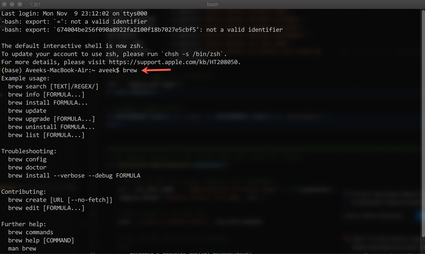 Setting up a PostgreSQL Database on Mac