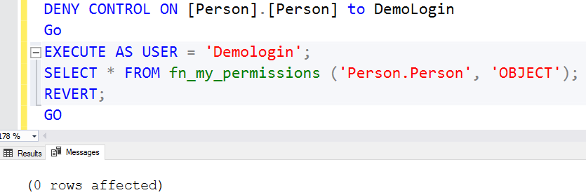 Grant With Grant Revoke And Deny Statements In SQL Server And Azure SQL Database