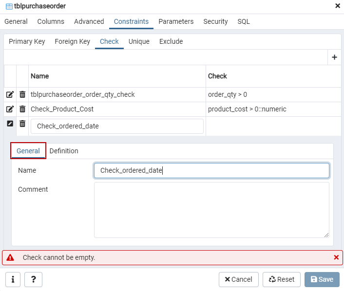 Understanding Postgres Check Constraints